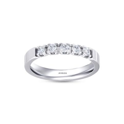 Beyaz Altın Alyans Modelleri ve Fiyatları Assos Pırlanta